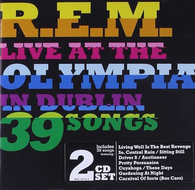 R.E.M. - Live At The Olympia In Dublin 39 Songs 2CD | Dig In Records