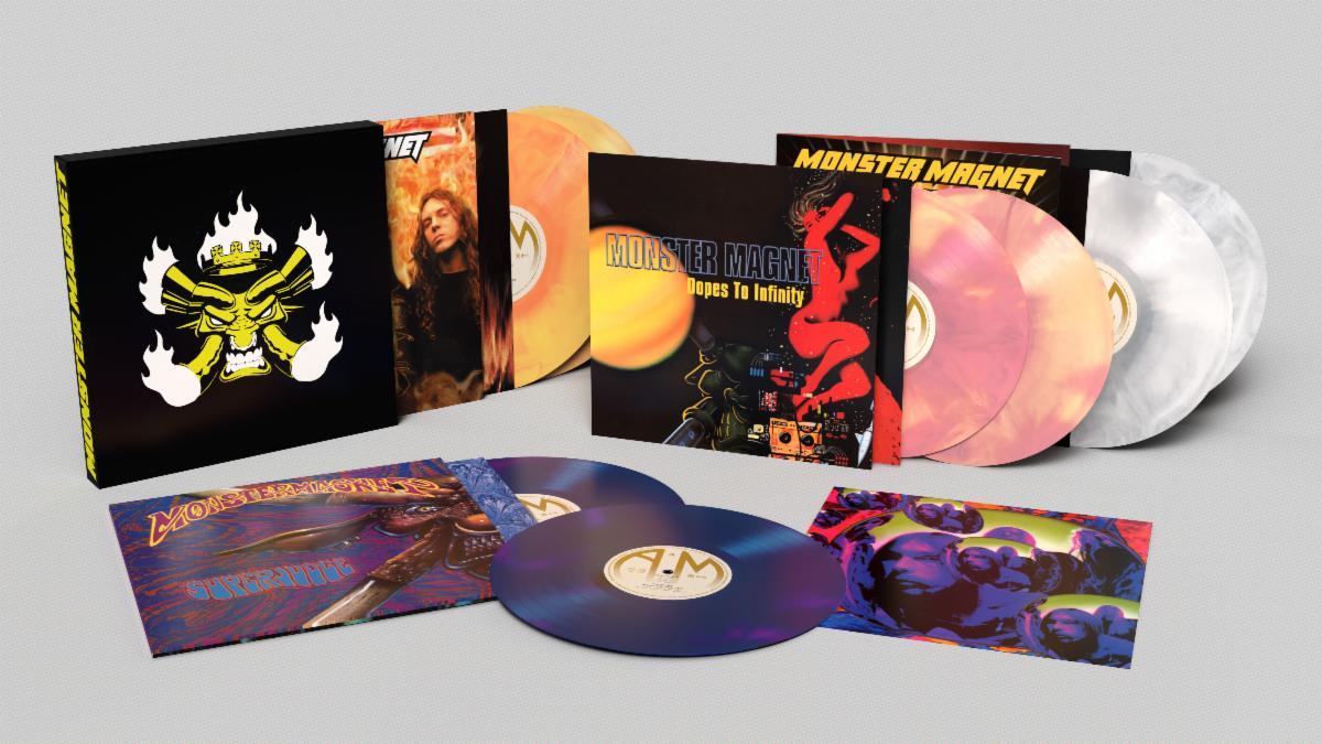 Monster Magnet - 1993-2000 8x Coloured Vinyl LP Box Set | Dig In Records