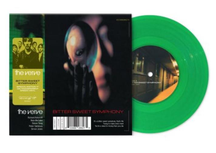 The Verve - Bitter Sweet Symphony Special Edition 7" Green Vinyl Single ...