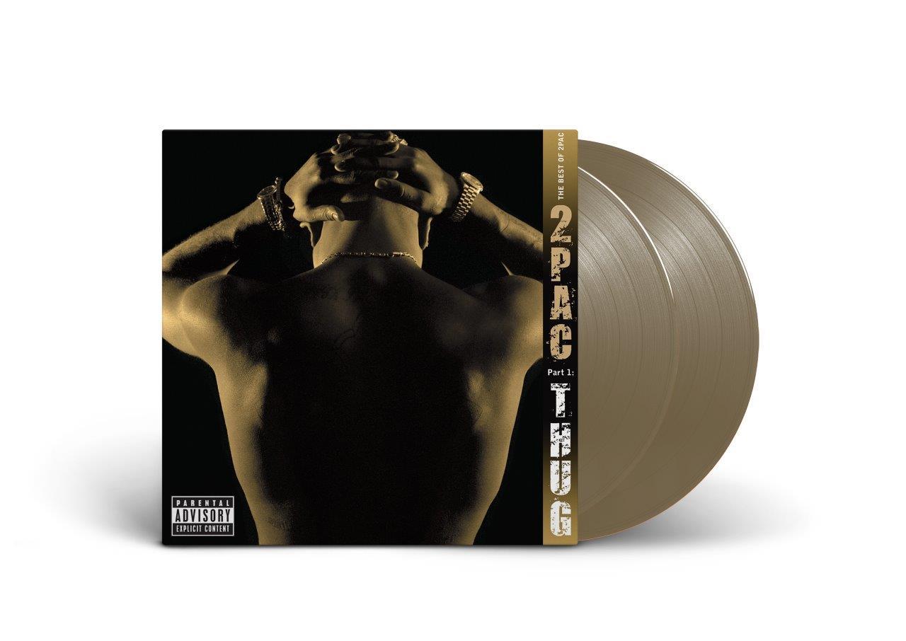 2Pac - The Best Of 2Pac - Part 1: Thug Limited Edition 2x Gold Vinyl LP ...
